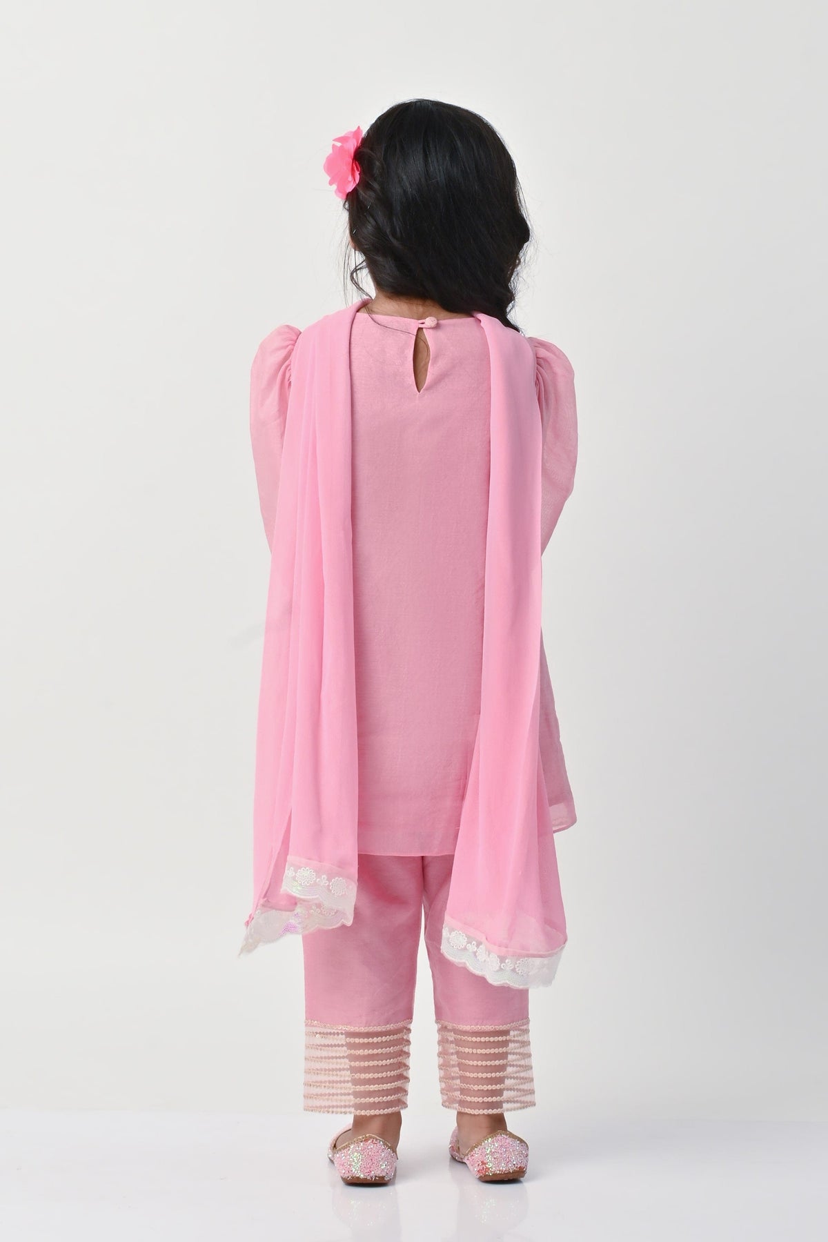 Buy ENGLISH ROSE PINK SUIT FOR GIRLS Online – Limited Designer ...